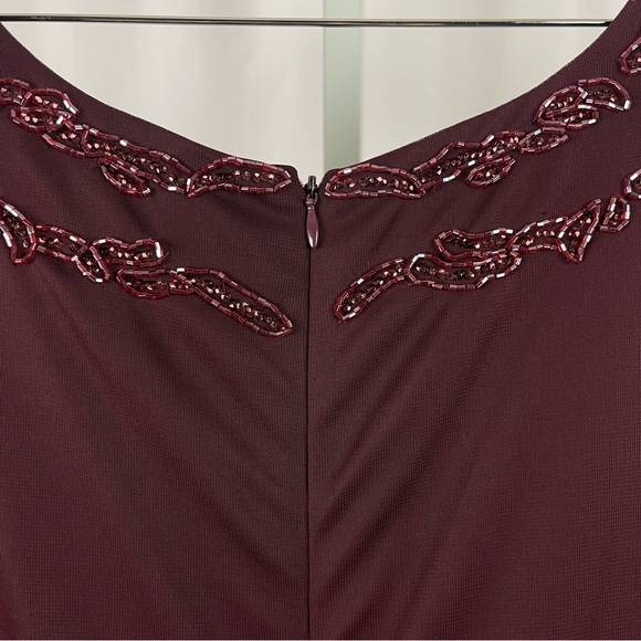 Alex Evenings | Dresses | Alex Evenings Size 6 Beaded Faux Wrap ...